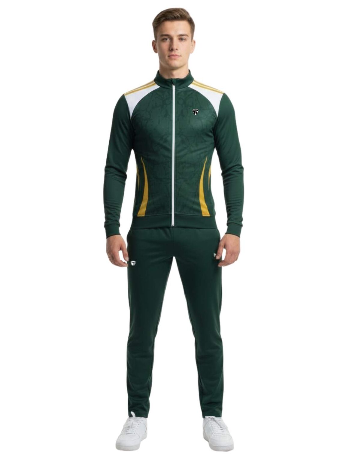 Men’s Workout Tracksuit | Sports Training Running Jogging Jacket & Pant ...